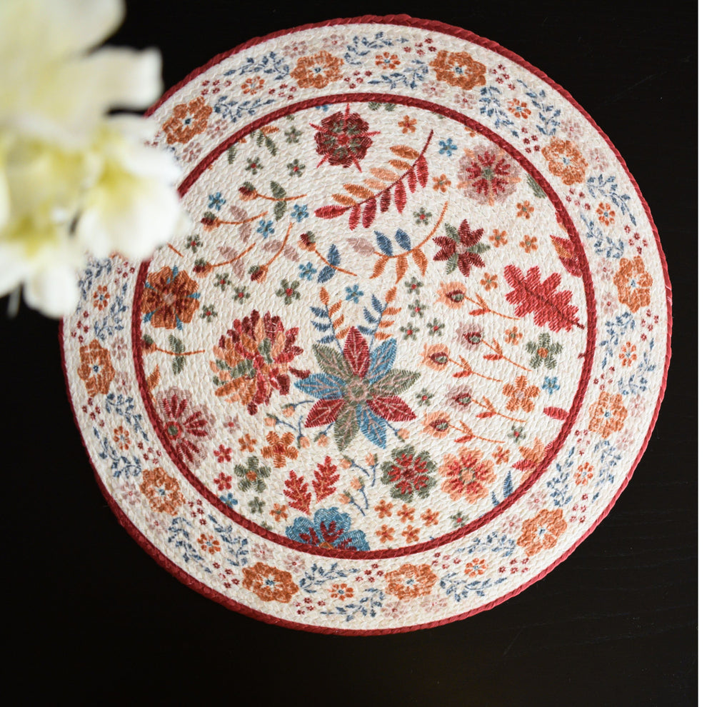 Verdina Braided Table Mats – Oblique