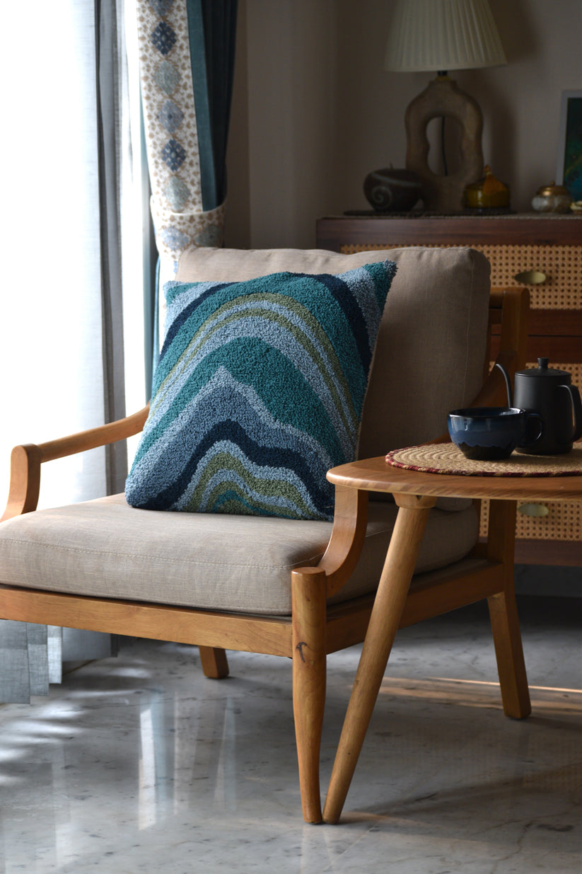 Ripple Cushion Cover – Oblique